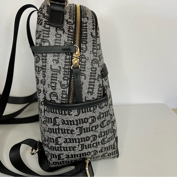 Juicy Couture | Bags | Juicy Couture Medium Backpack Black | Poshmark